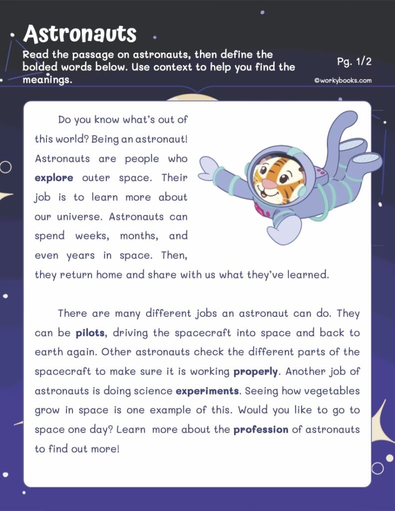 10 Free Science Reading Passages Worksheets | Workybooks