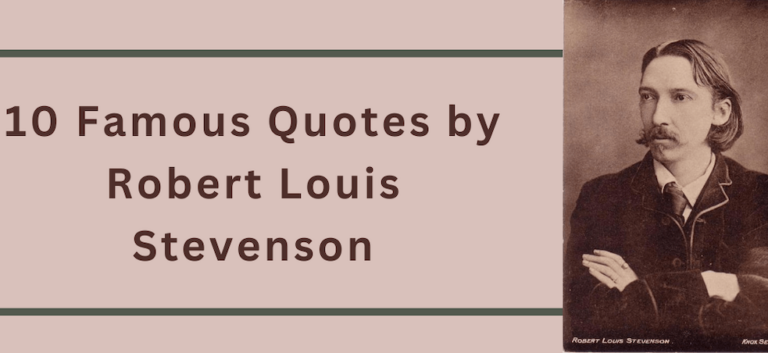 10 Famous Quotes by Robert Louis Stevenson | Workybooks