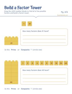 Understanding Factor Pairs: CCSS.4.OA.B.4 worksheets | Workybooks