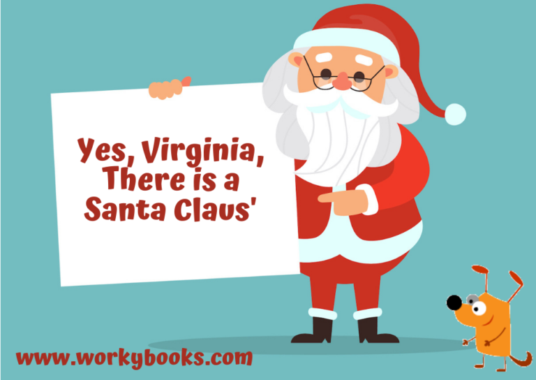 Yes, Virginia, There Is a Santa Claus: 5th Grade ELA Lesson
