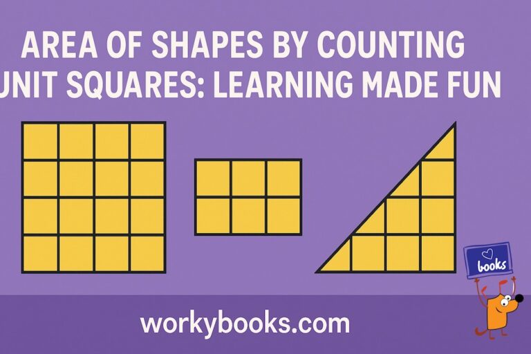 Area of Shapes by Counting Unit Squares: A Fun Math Guide