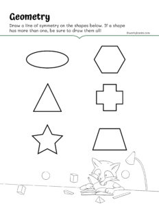 Line of Symmetry for Kids – Definition, Shapes and Examples