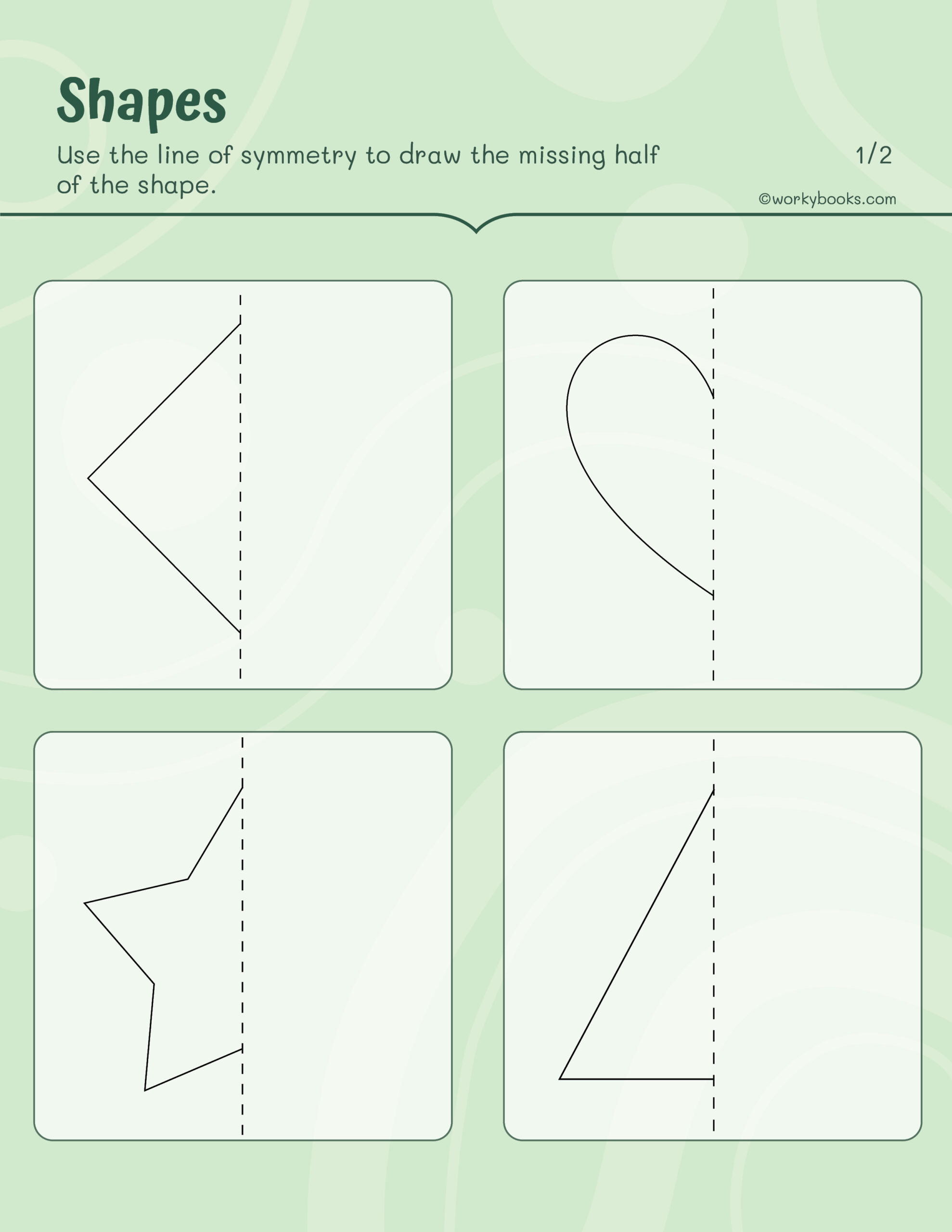 Line of Symmetry for Kids – Definition, Shapes and Examples