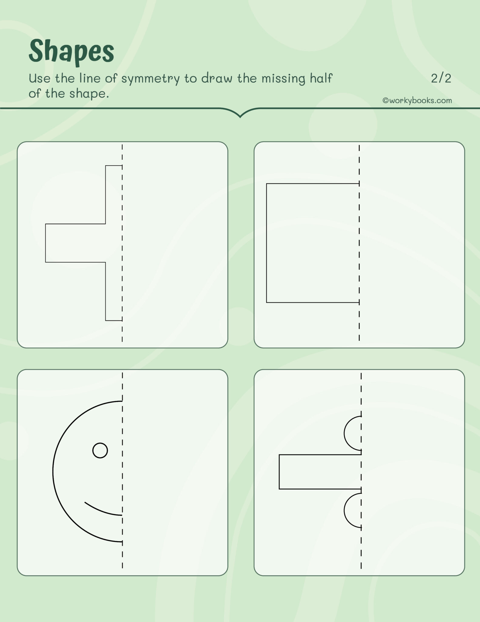 Line of Symmetry for Kids – Definition, Shapes and Examples