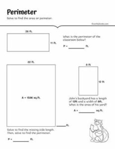 Area vs. Perimeter: What’s the Difference?